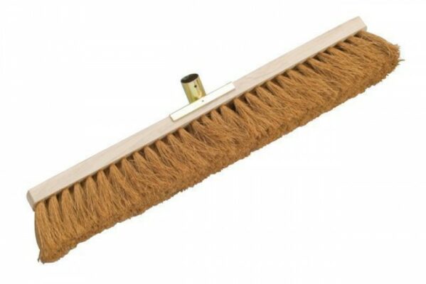 Balai Industrie Pro Coco Monture Bois 60 Code 2124060 - Les Matériaux De La Cité